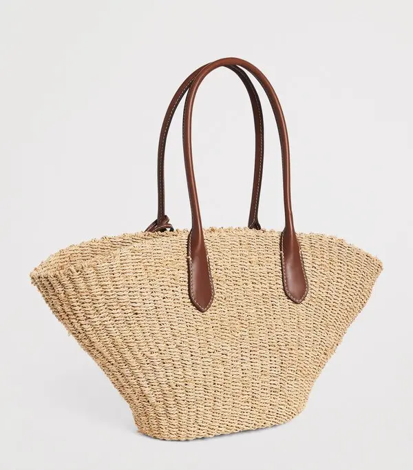 Polo Ralph Lauren Raffia Tote Bag