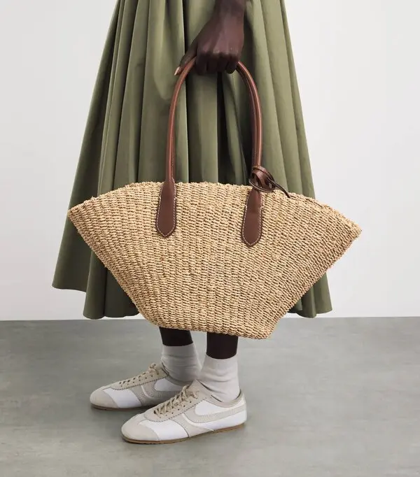Polo Ralph Lauren Raffia Tote Bag