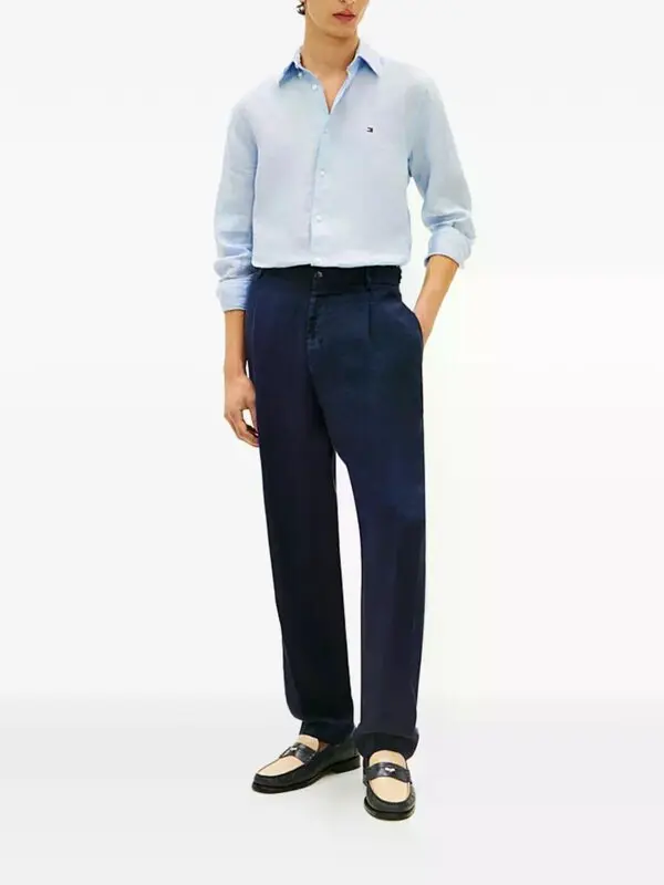 Tommy Hilfiger Logo Shirt - Blue