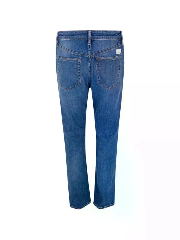 NINE:INTHE:MORNING Cotton Faded Effect Jeans