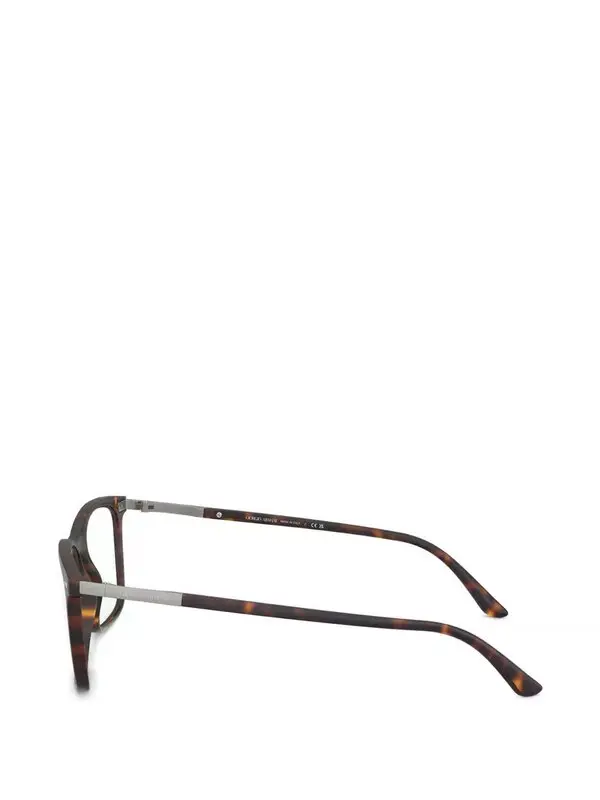 Giorgio Armani Square Frame Eyeglasses - Brown
