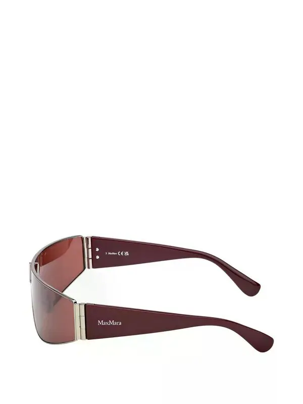 Max Mara Mask-shape Sunglasses - Silver