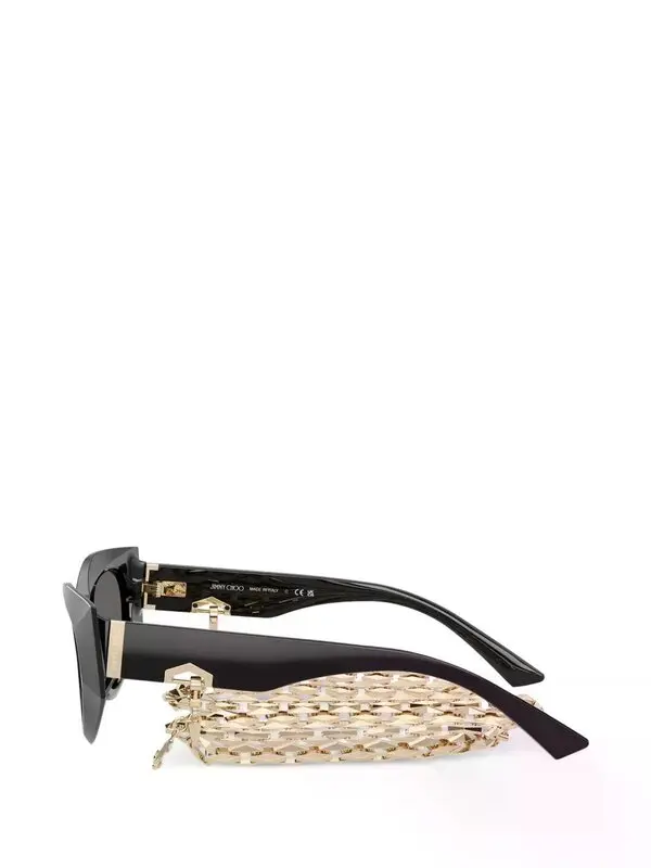 JIMMY CHOO Cat-eye Sunglasses With Chain