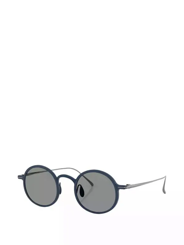 Giorgio Armani Matte Round Sunglasses
