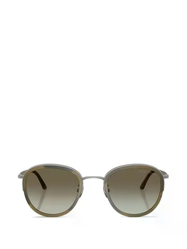 Giorgio Armani Round-frame Sunglasses - Grey