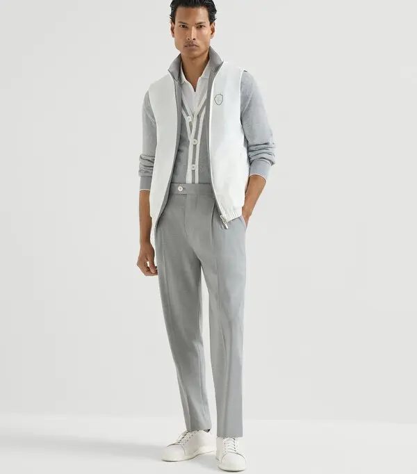 Brunello Cucinelli Cotton Crest Cardigan