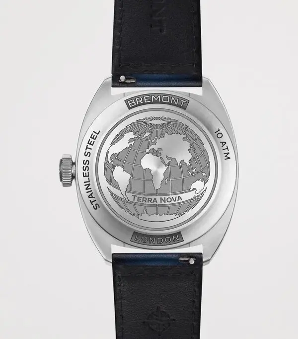 BREMONT Terra Nova Jumping Hour Stainless Steel Watch