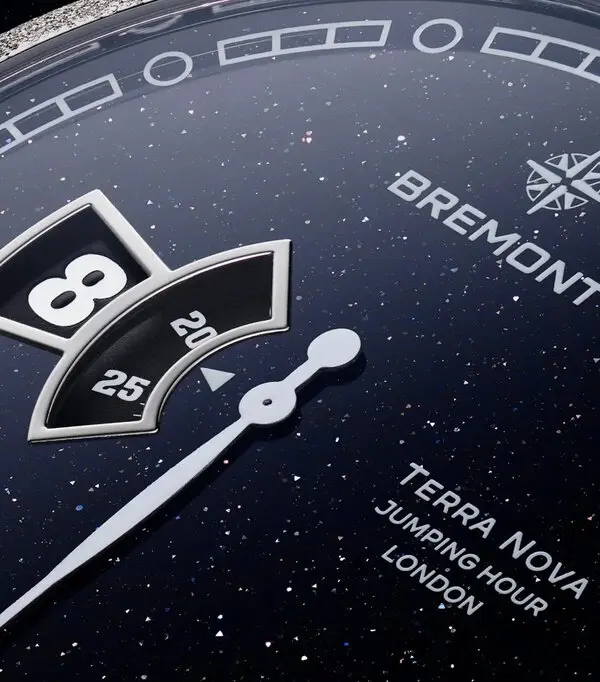 BREMONT Terra Nova Jumping Hour Stainless Steel Watch
