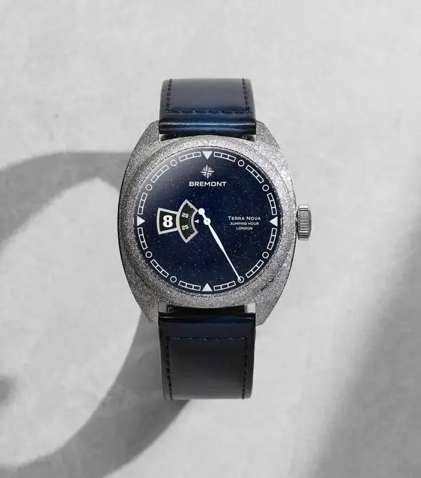 BREMONT Terra Nova Jumping Hour Stainless Steel Watch