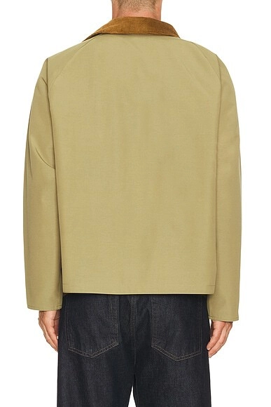 Barbour Reversible Jacket - Bleached Olive