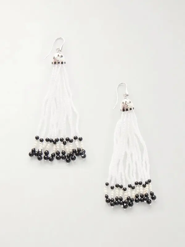 Le Sundial Odette Multi-stone Earrings - Silver