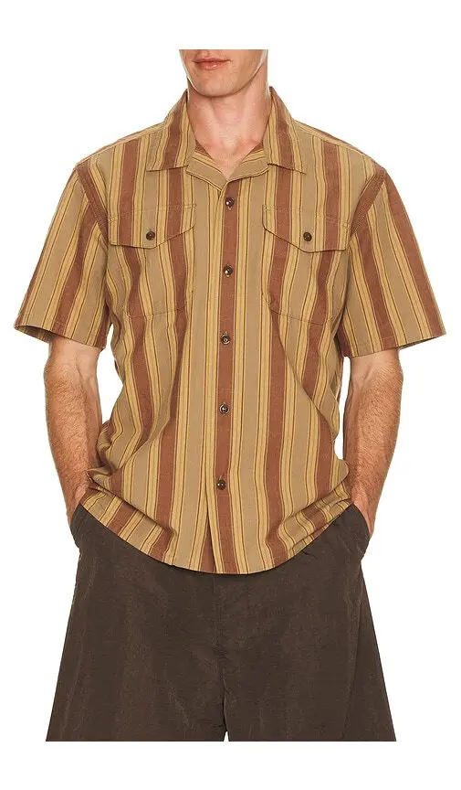 Filson Chambray Camp Shirt In . Also