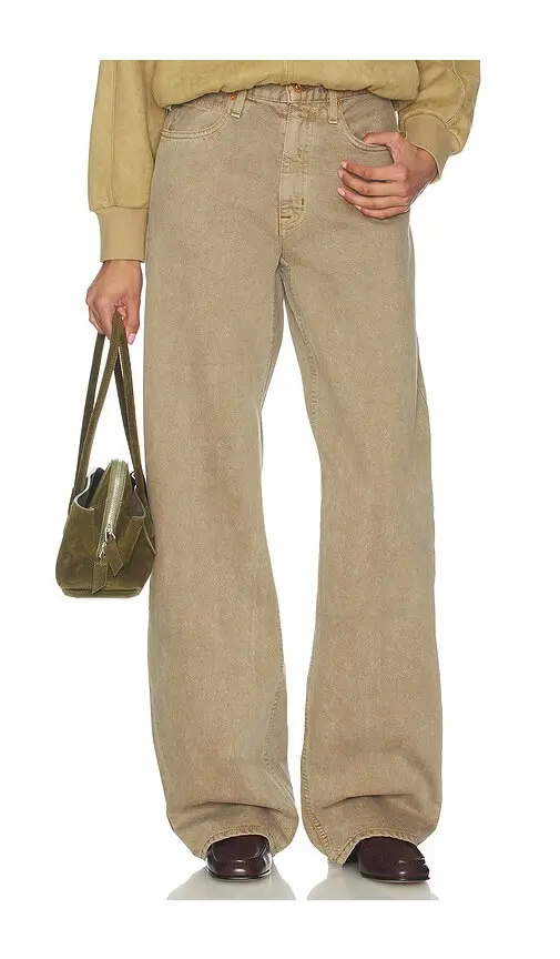 SLVRLAKE Cassie High Rise Relaxed Jeans In . Also - Brown