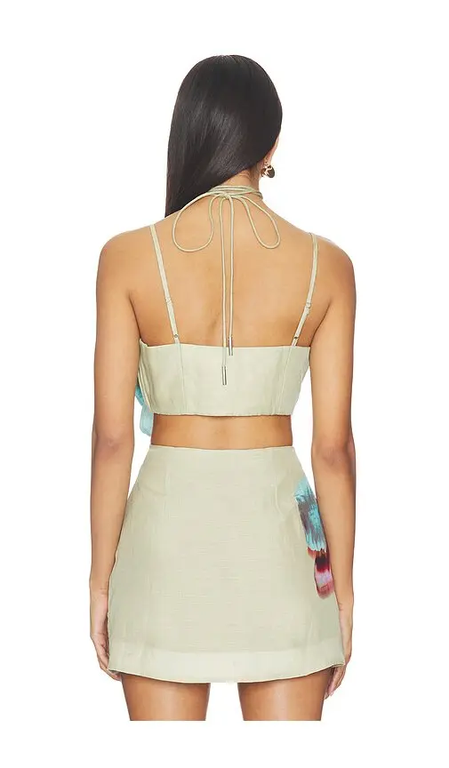 AMUR Maisie 3d Orchid Top