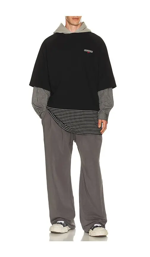 We11Done Layered Tucked Sweatpants In . Also - Grey