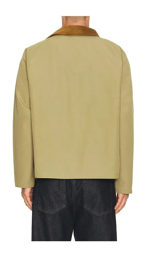 Barbour Reversible Jacket In . Also - Olive