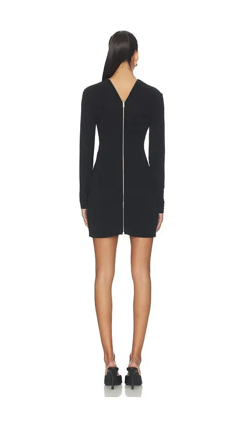 Alexander Wang Continuous Zipper Mini Dress