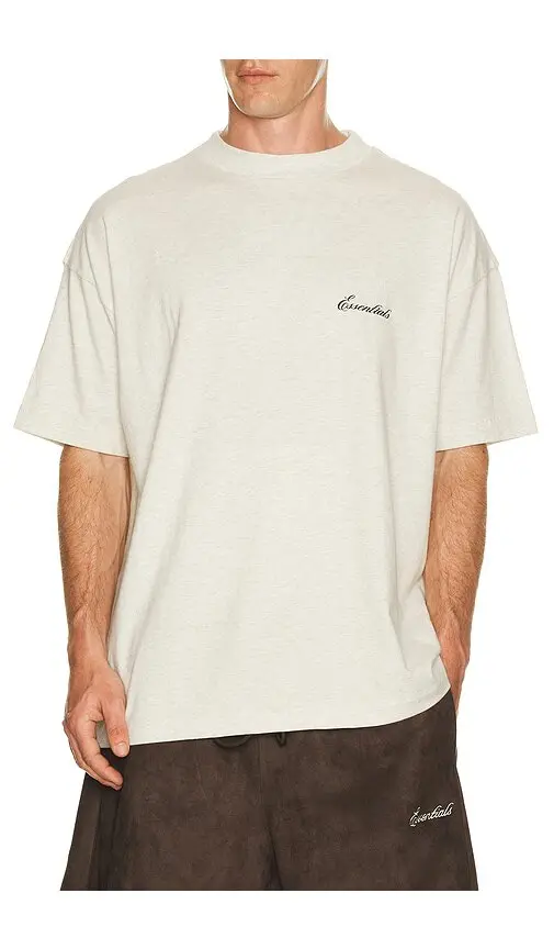 Fear Of God Classic Short Sleeve Tee In . Also - Grey