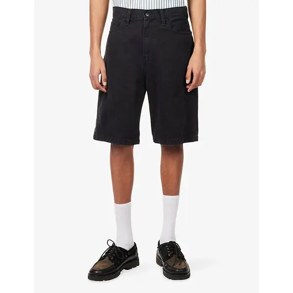 Carhartt Work In Progress Landon Straight-leg Denim Shorts