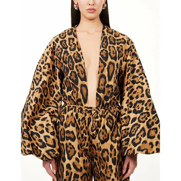 Alaïa Leopard-print Nylon Body