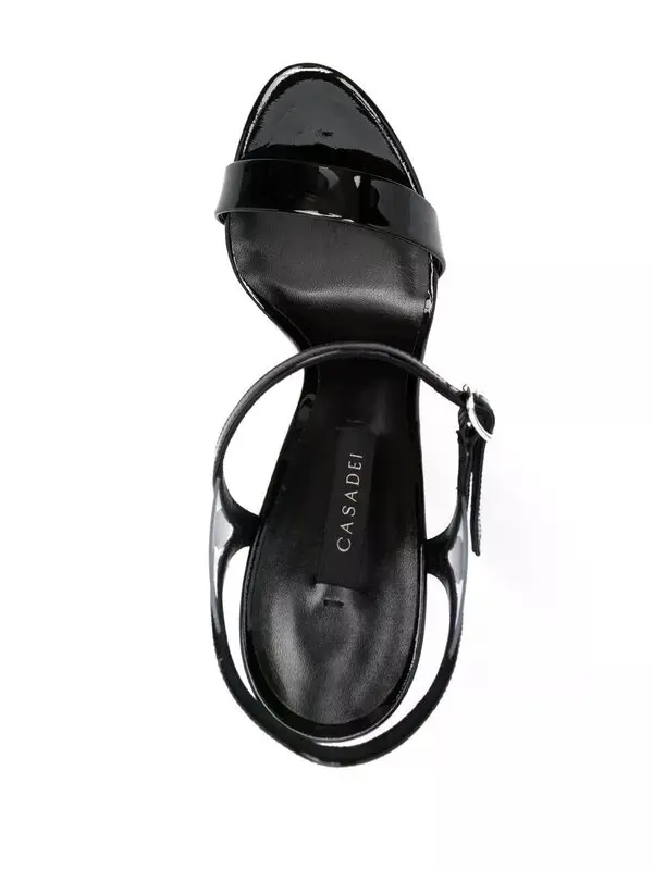 Casadei Open-toe High Stiletto Heel Sandals With Ankle Strap