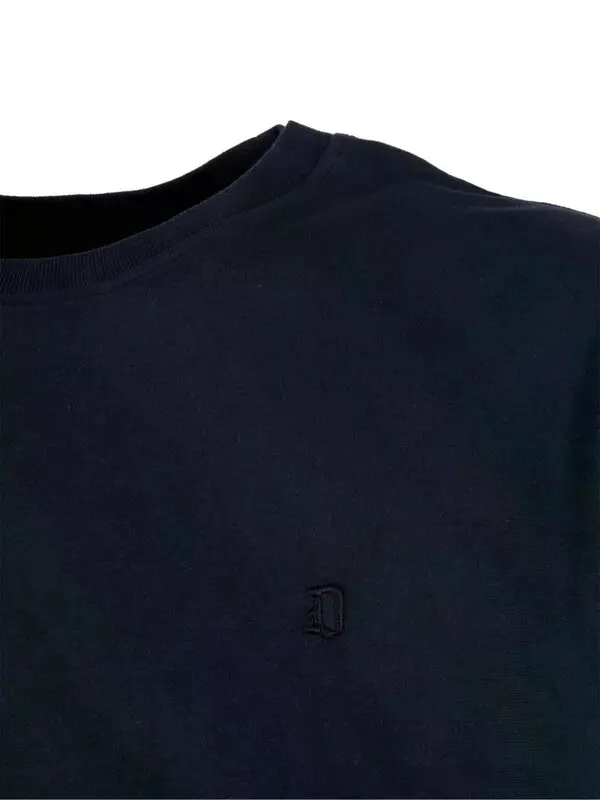 DONDUP Crewneck Short-sleeve T-shirt - Blue