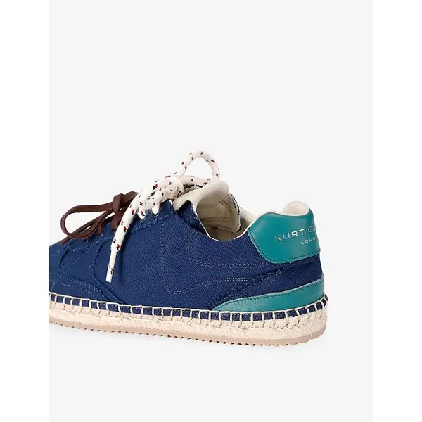 Kurt Geiger Espadrille Woven Trainers