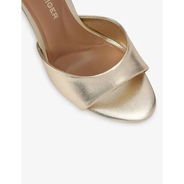 Kurt Geiger Sabrina Metallic Heeled Sandals
