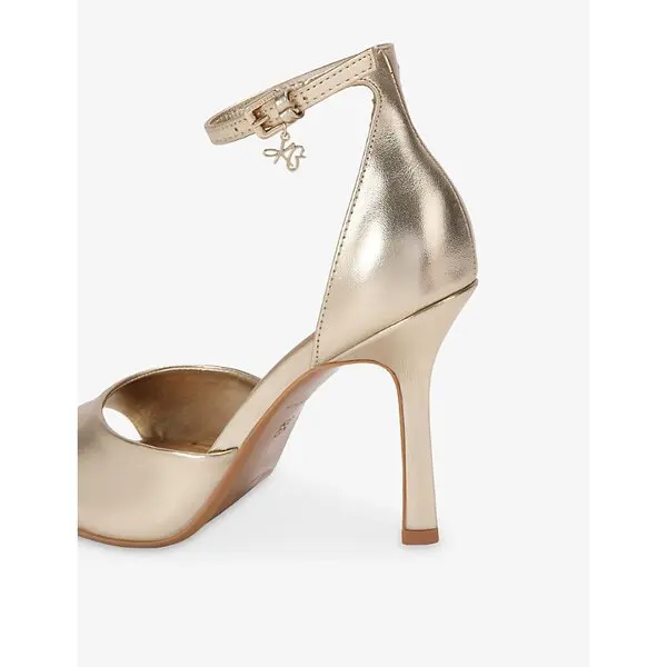 Kurt Geiger Sabrina Metallic Heeled Sandals