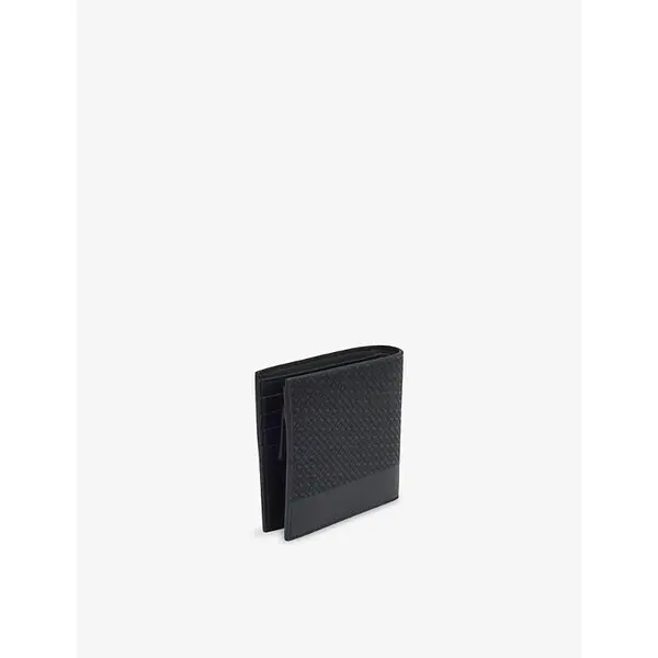 BOSS Emed 4-card Slot Leather Wallet