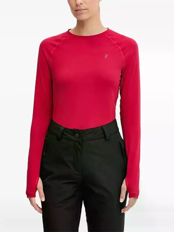 PEAK PERFORMANCE Crew Neck Long Sleeve Top