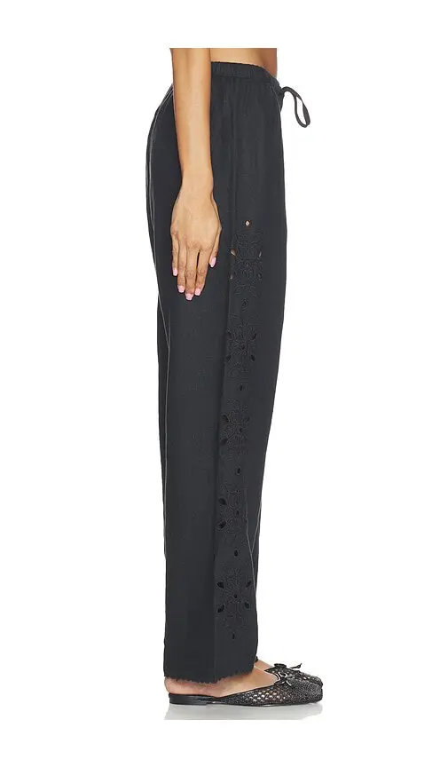 Rails Mirina Linen Trousers - Black