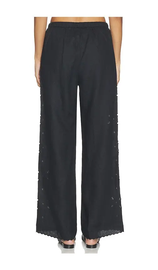 Rails Mirina Linen Trousers - Black