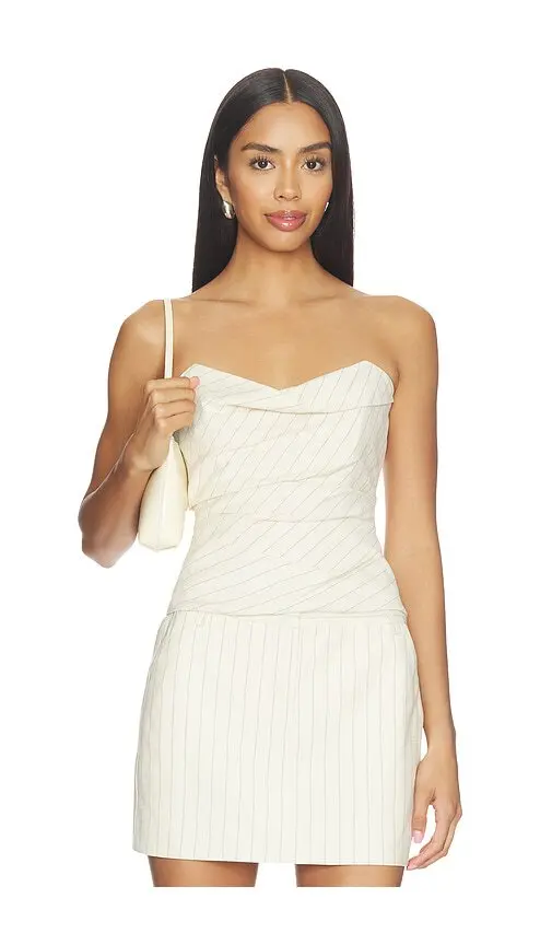 THE SEI Cowl Bustier In . Also - Cream