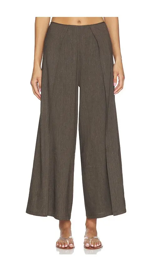Proenza Schouler White Label Calla Pant - Brown