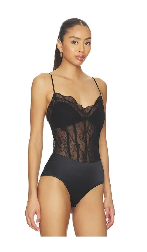 Simkhai Angelina Lace Bustier Bodysuit