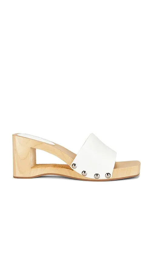 Jeffrey Campbell Foresee Sandal Leather - White