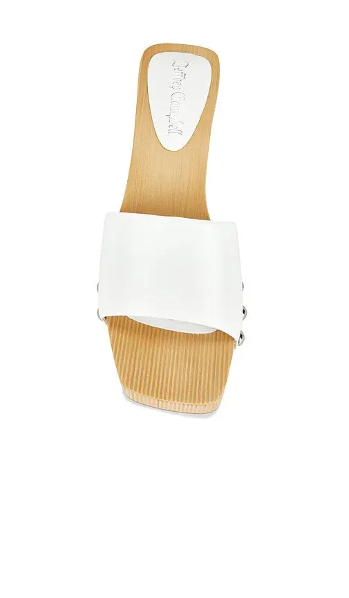 Jeffrey Campbell Foresee Sandal - White
