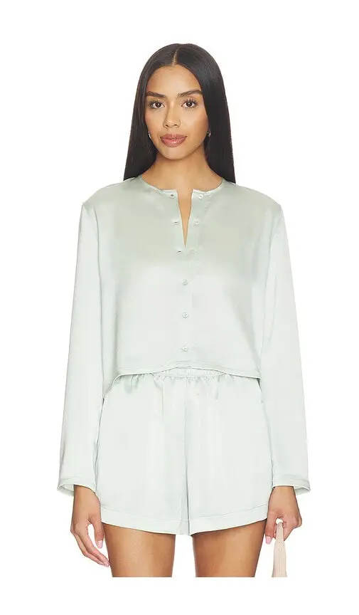 LESET Barb Crew Cardigan
