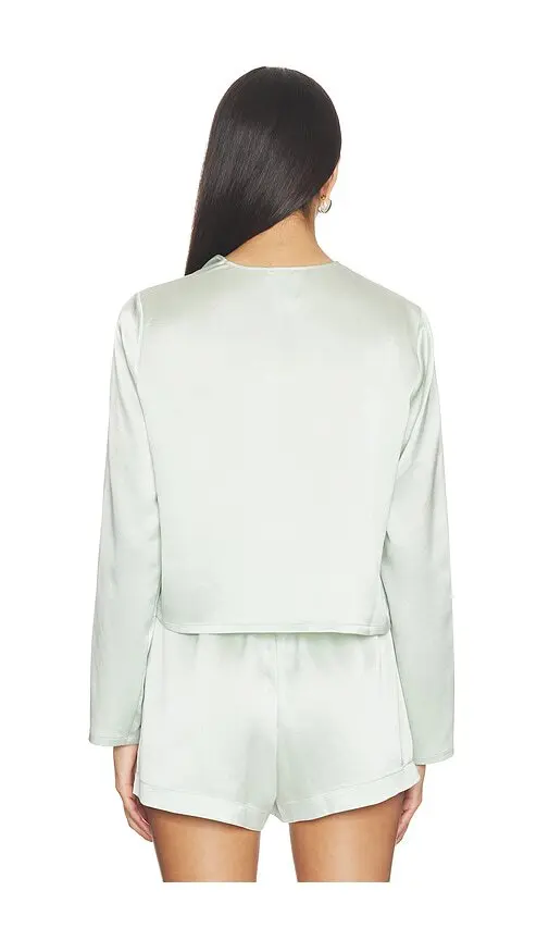 LESET Barb Crew Cardigan