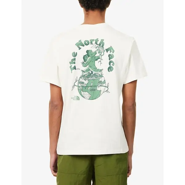 The North Face Earth Relax Logo-print Cotton T-shirt