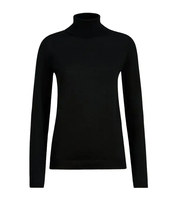 Brunello Cucinelli Cashmere-silk Blend Rollneck Sweater With Metallic Threads