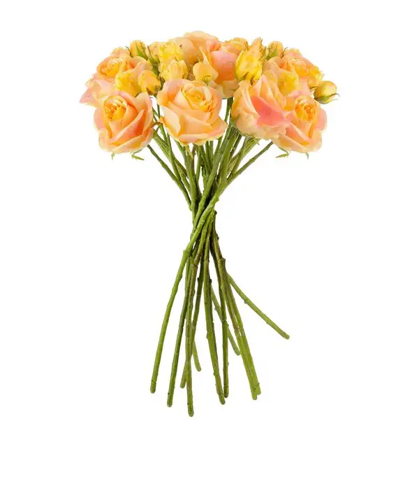SILK-KA Artificial Rose Flower Bouquet
