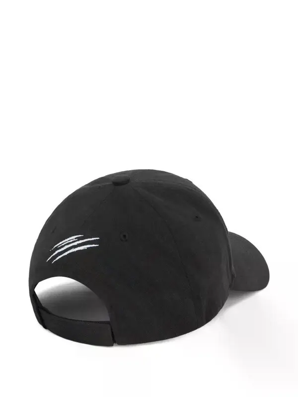 PLEIN SPORT Embroidered Logo Baseball Cap - Black