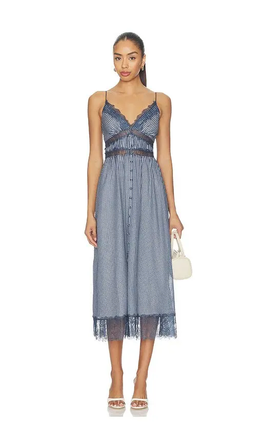 Cami Nyc Janaya Chiffon Dress - Blue