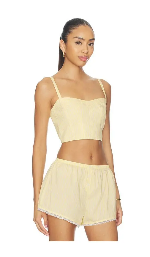 Good American Poplin Buster Cami Top