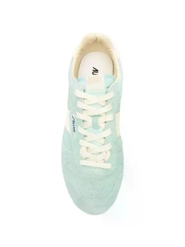 AUTRY Logo Patch Sneakers - Blue