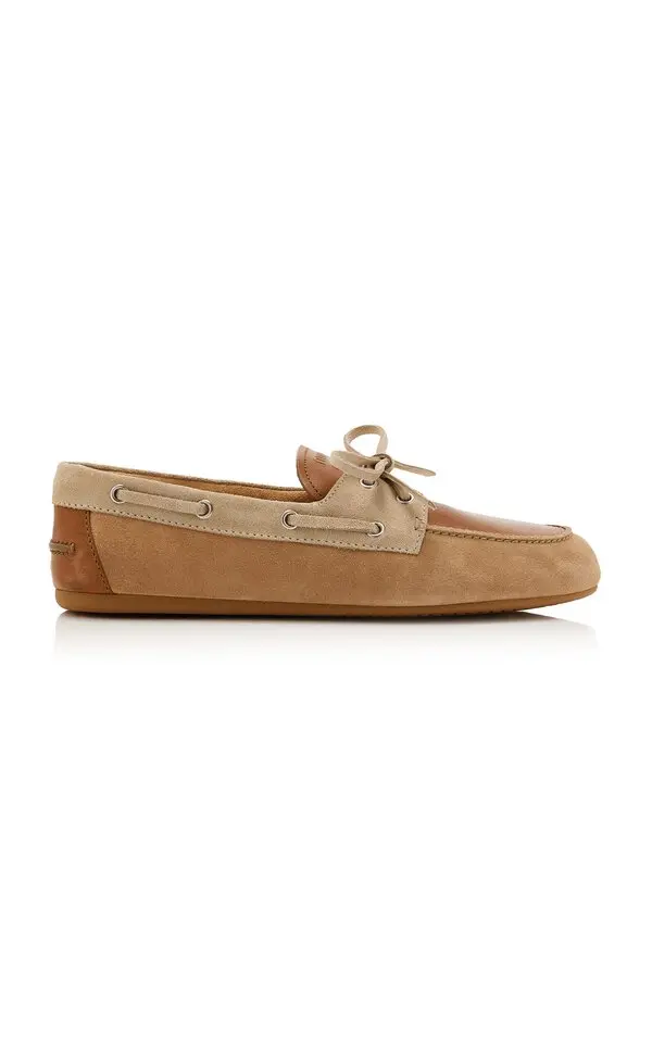 Miu Miu Boat Shoes - Neutral