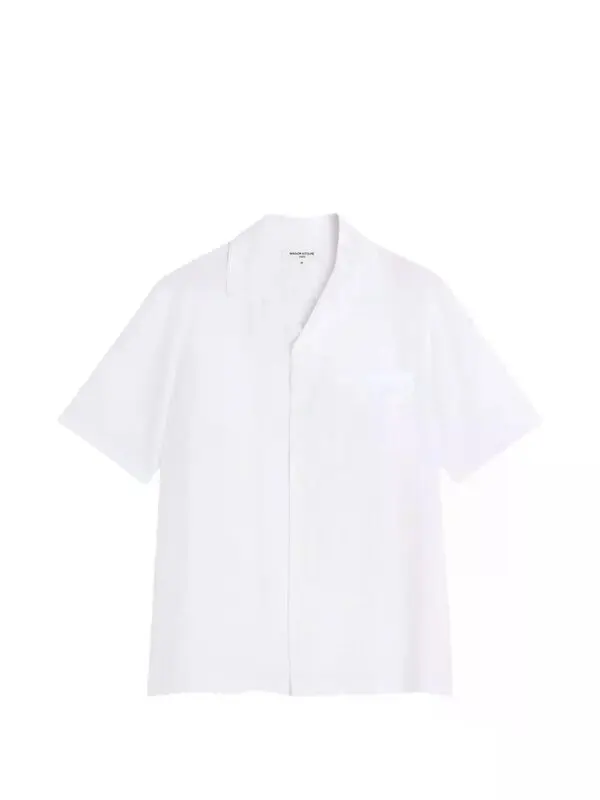 Maison Kitsuné Camp-collar Short-sleeve Shirt