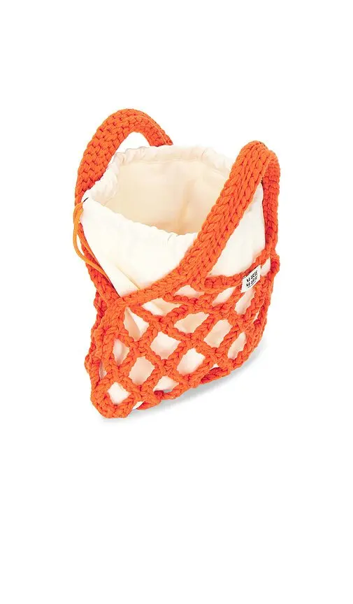MARIE MARIE AMSTERDAM Little Fab Bag Woven Drawstring Handheld Bag